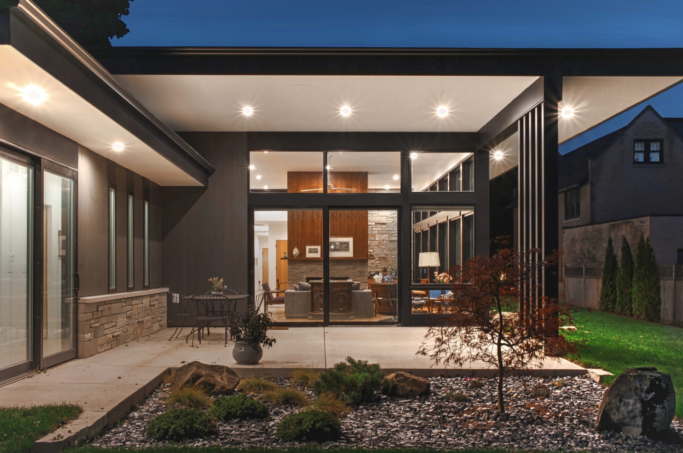 Milwaukee Mid-Century Modern Custom New Home | Carmel Builders, Inc.