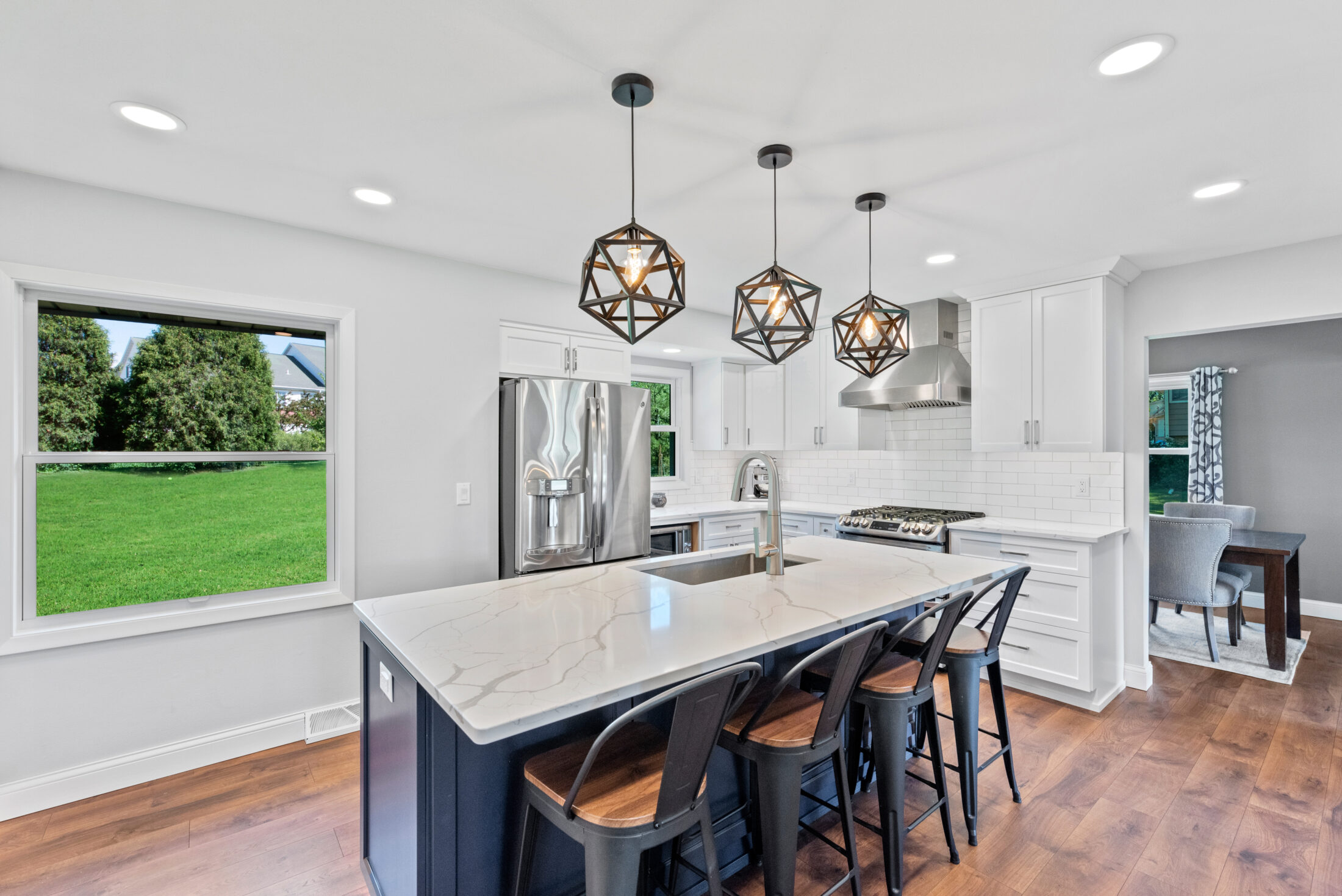 New Berlin Transitional Kitchen Remodel | Carmel Builders, Inc.